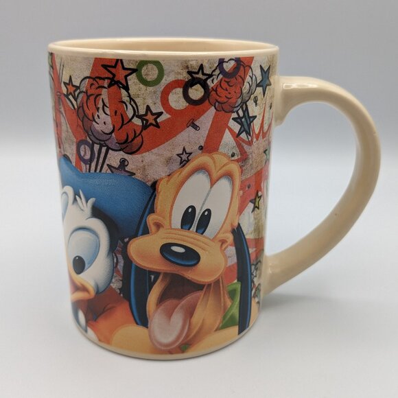 Disney | Kitchen | Disney Mug Mickey Mouse Donald Duck Goofy Pluto ...